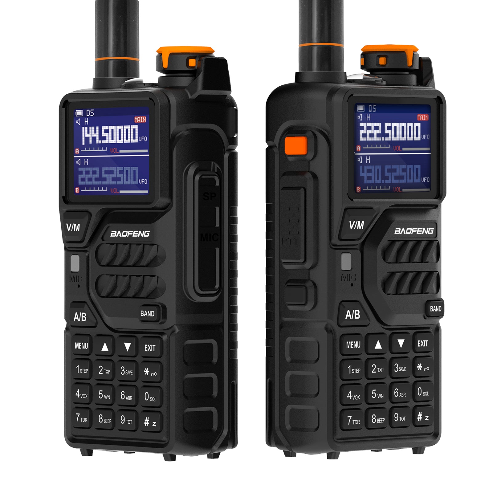 K5 PLUS 10W Tri-Band Radio - Baofeng